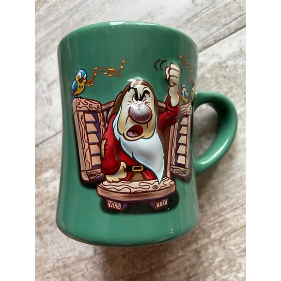 Disney | Dining | The Disney Store Grumpy 3d Mug Snow White The Seven ...